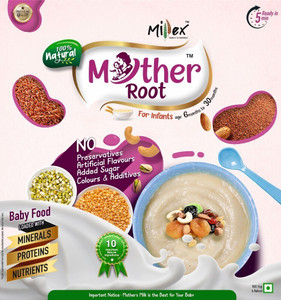 Millex Mother Root-500g | Baby Food (6+Months)|Sprouted Multi-grain ...