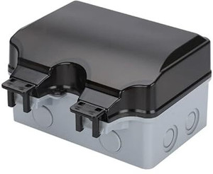 Connectwide Empty Outdoor Waterproof Double Plug Socket Box, -Buy ...