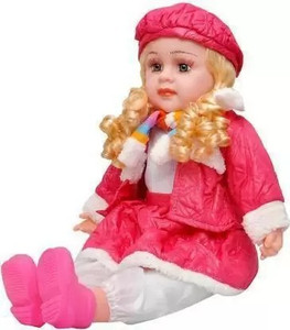 EKLERA Singing Songs and Poem Baby Girl Doll - Big Size Original Rattle ...