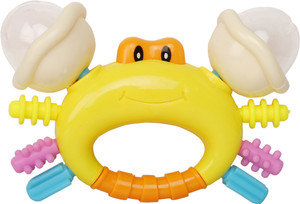 Baby Moo Newborn Baby Crab Multicolour Rattle Developmental Toy Rattle ...