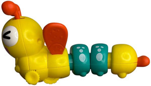 Glimring Cute Caterpillar Wind Up Key Operated Moving Toys for Kids ...