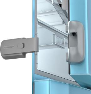 HASTHIP Child Safety Lock Easy Cabinet Door Lock Refrigerator Lock Self ...