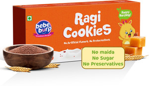 bebe burp Kids Ragi Cookies 150g | Tasty & Healthy /Biscuit for Baby ...