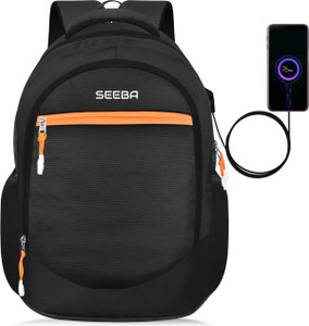 SEEBA Unisex Smart Bag With USB PORT BVM Casual Laptop Bag-Office Bag ...