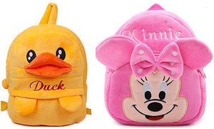 HappyChild Combo Toddler Bag Plush Animal Cartoon Mini Bag for Baby ...