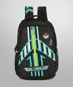 SKYBAGS RIDDLE 2 SCHOOL BP BLACK 34 L Laptop Backpack Black - Price in ...