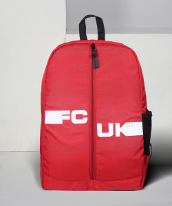 French Connection MINIMAL 72 BACKPACK 20 L Laptop Backpack BRIGHT RED ...