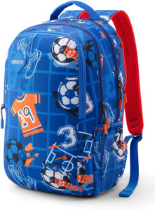 AMERICAN TOURISTER AMT PAZZO PLUS BLUE/ORANGE BACKPACK 31 L Backpack ...