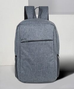 WESLEY Milestone 25 L Laptop Backpack Grey - Price in India | Flipkart.com