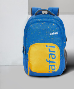 SAFARI Freckle USB Blue Backpack 32 L Medium Backpack Blue - Price in ...