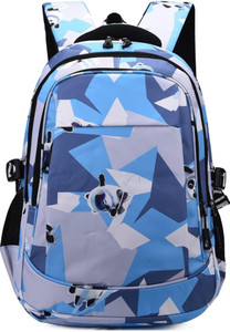 CREEPER Collage,Traval backpack 2nd standard onward 35 L Backpack Sky ...