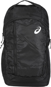 Asics SPIRAL LOGO BACK PACK 25 L Backpack PERFORMANCE BLACK - Price in ...