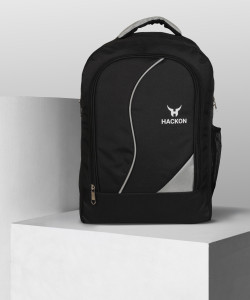 Hackon Large Bags 3 compartment Backpack for daily use library office ...
