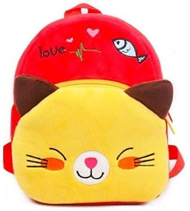 Delicado Cute Small Toddler Yellow Cat 10 L Backpack YellowRed_LoveCat ...