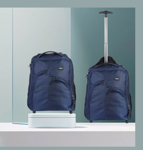 FBI 15.6 inch Trolley Laptop Bags 40 L Trolley Laptop Backpack BLUE ...