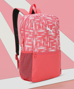 PUMA Beta Backpack 20 L Laptop Backpack Electric Blush-Logo Pixel AOP ...