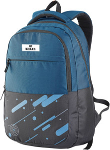 KILLER KLB02 25 L Laptop Backpack English Blue - Price in India ...