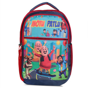 Ronaldo Motu Patlu Kids Backpack School Bag best for Girls & Boys 4-8 ...