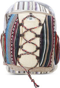 Shanvi Handicrafts Natural Handmade Himalayan Hemp 5 L Laptop Backpack ...