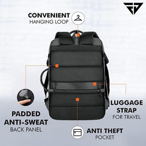 FUR JADEN PRO FUR7410 35 L Backpack BLACK - Price in India | Flipkart.com