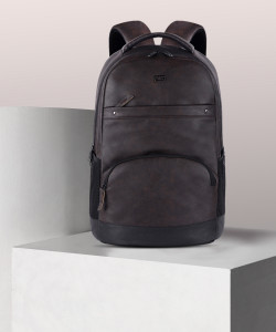 Gear Leather Vintage 2 without Anti Theft 33 L Laptop Backpack Brown ...