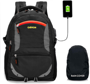 OMRON BAGS Classy Backpack With Ready to Charge for Office/School ...