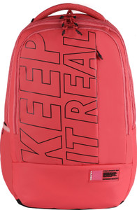 Gear KEEP IT REAL BACKPACK 40 L Backpack PINK BLACK - Price in India ...