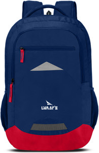 Lunar's PAZZO 48 L Laptop Backpack Navy Blue - Red - Price in India ...