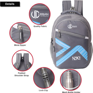 Urban Classic suki grwey45l_14 45 L Laptop Backpack grey - Price in ...