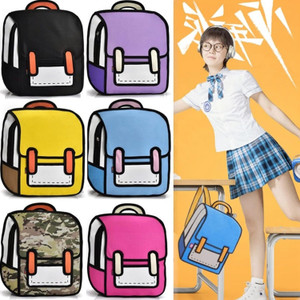 ShoppoWorld 2D Drawing Cartoon Bag Comic From Cartoon Paper Bag PU ...