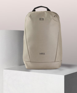 HRX by Hrithik Roshan Brand Logo Backpack with USB Charging Port 23 L ...