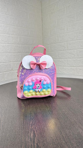 Sanjis Enterprise MINI Pop it up Sequence Purse Bag Fidget for Little ...