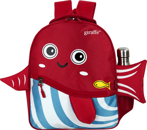 Giraffe FishKids 14Ltr 14 ×12 inch PreSchool 36cm Nursery (LKG/UKG/1st ...
