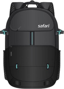 SAFARI Trixy Deluxe Laptop Backpack With Rain Cover 35 L Backpack Grey ...