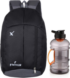 FLEXCY LEATHER New Stylish Waterproof Sport's GYM / OFFICE With Bottle ...