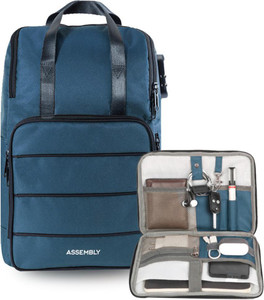 Assembly Luggage Premium Office Laptop Backpack and Gadget Organizer ...
