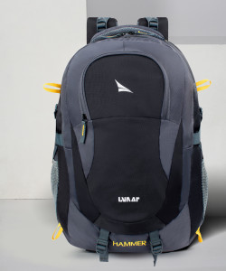 Lunar's High Quality 50L Travel Laptop Bag upto 17.3" Laptop with Rain ...