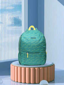 Caprese Zoe Laptop Backpack for Women | Sage Green (Large) 18 L Laptop ...