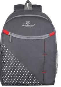 perfect leather men causal 10 L Backpack Grey - Price in India ...