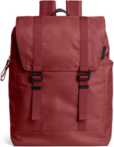 DailyObjects Red Clay Taiga Laptop Backpack 10 L Backpack Red - Price ...
