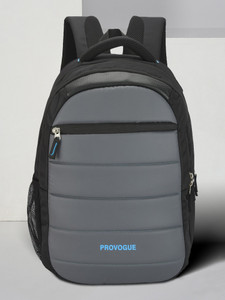 PROVOGUE Casual Self Design with Rain cover 38 L Laptop Backpack Black ...