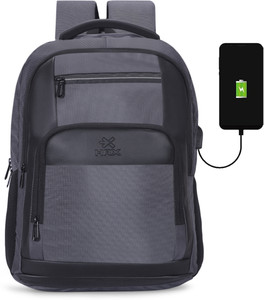 HRX by Hrithik Roshan Bange Captain Premium 35 L Laptop Backpack Grey ...