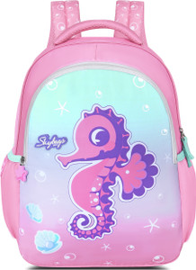 SKYBAGS SNUGGLE 01 SCHOOL BACKPACK PINK 18 L Backpack Pink - Price in ...