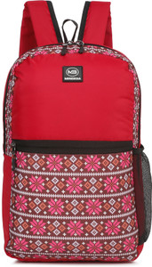 Mindesa SMALL CASUAL SMART UNISEX 25 L Backpack RED - Price in India ...