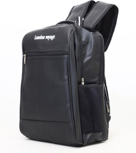 london voyage for Office/Collage/School bag(Tan) 35 L Backpack Black ...