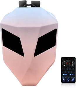 REDHORNS For Motorcycle Riding LED Eye Backpack DIY Programmable Color ...