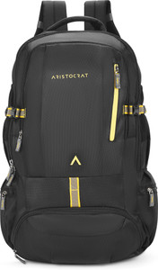 ARISTOCRAT Polyester 45L Peak Rucksack (H) Black For Men & Women 45 L ...