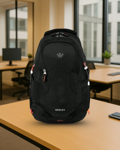 WESLEY Unisex Travel Rucksack hiking bag with Raincover & internal ...