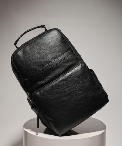 French Accent The Metropolitan Backpack - Black 15 L Backpack Black ...