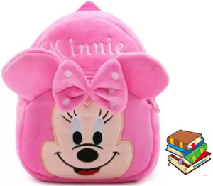 7Eleven Enterprise School Bag Minnie Mouse Soft Plush Backpacks Cartoon ...